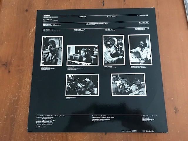 FS: Pat Metheny Group " Off Ramp" ECM Label Audiophile Vinyl |﻿ Vinyl ...