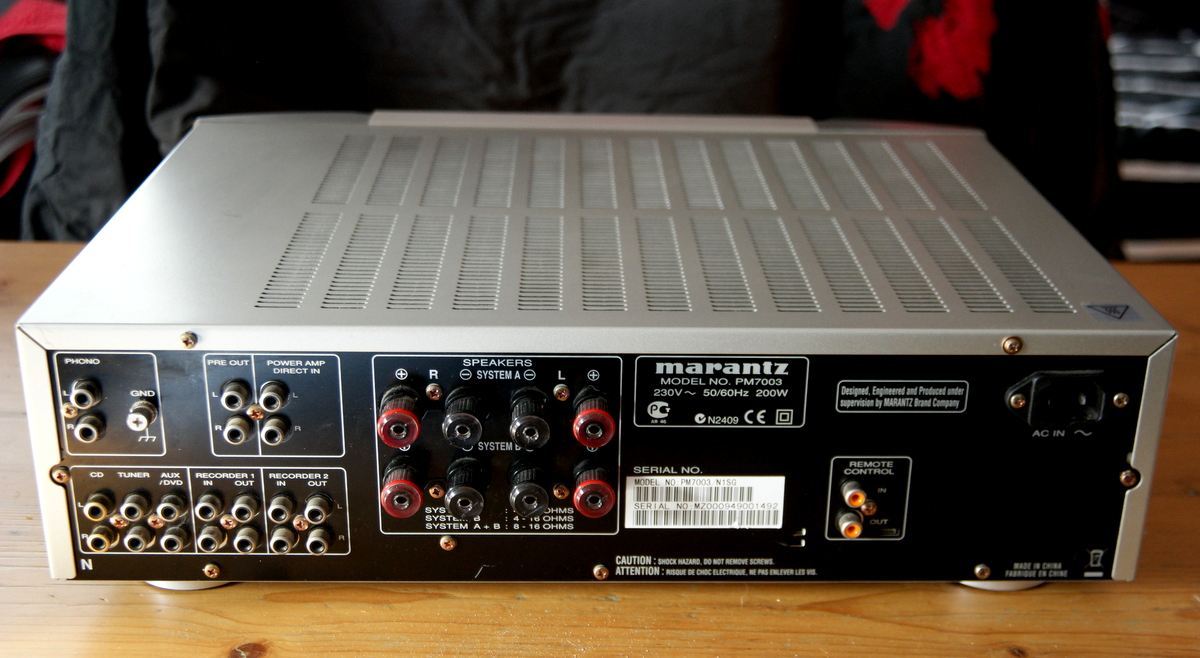 Sold FS: Marantz stereo amplifier - Stereo, Home Cinema, Headphones ...