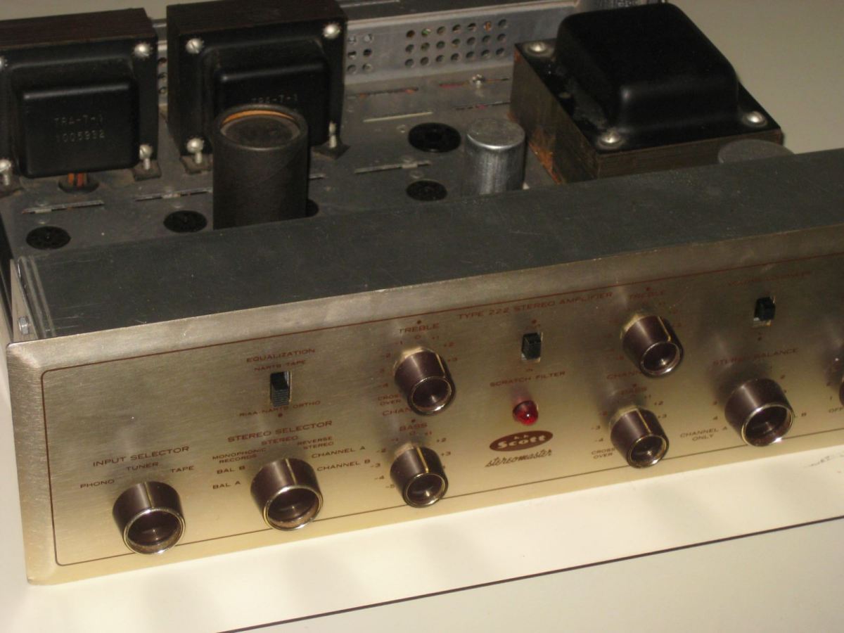 Scott 222a valve amplifier. USA voltage. - Stereo, Home Cinema ...