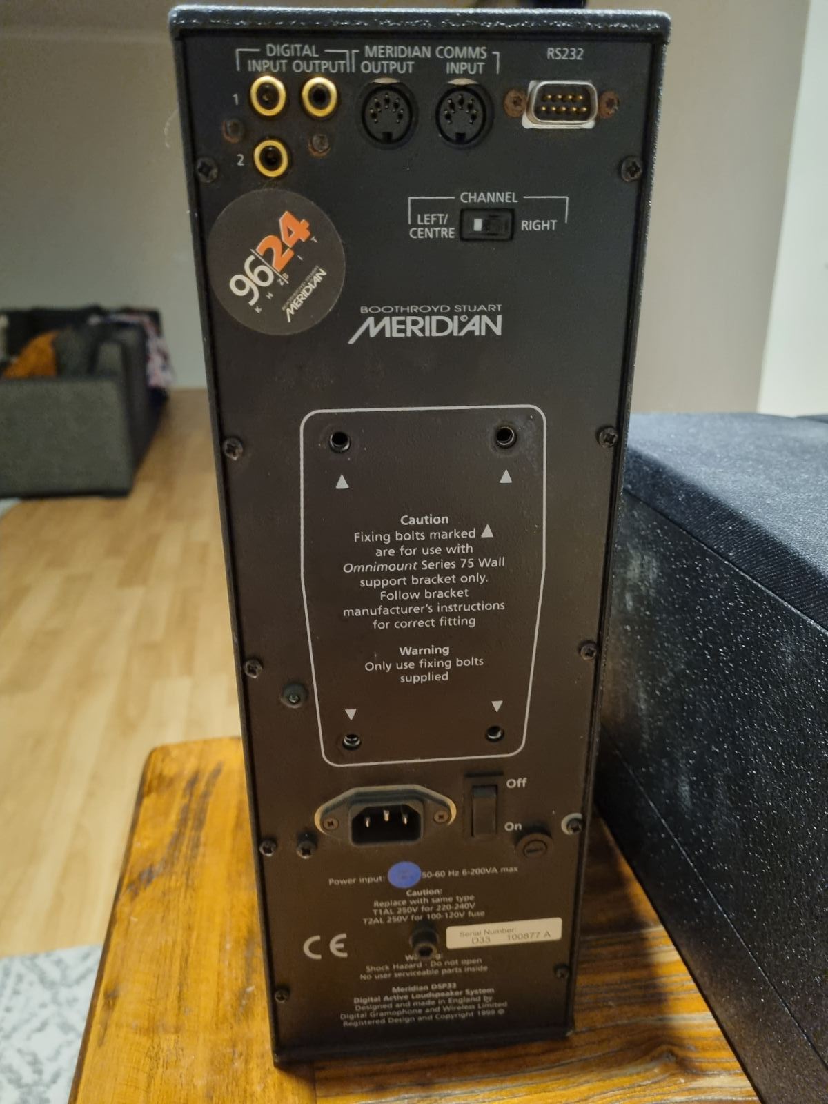 FS: Meridian dsp33 speakers (x4) - Stereo, Home Cinema, Headphones ...