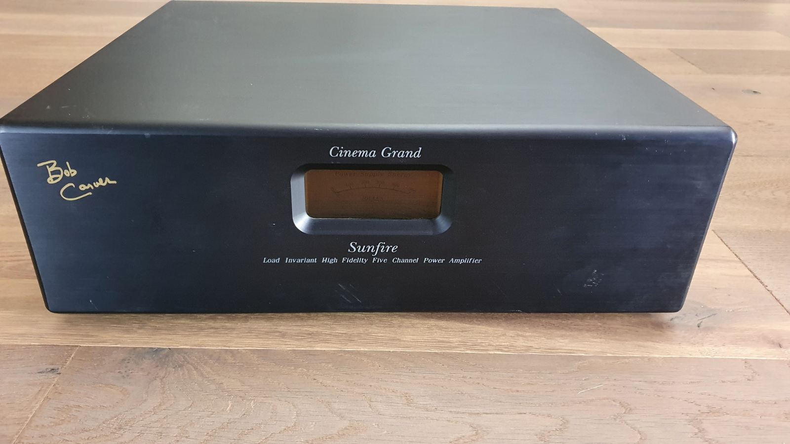 Bob Carver Sunfire Cinema Grand Signature 5 channels amp - Stereo, Home ...