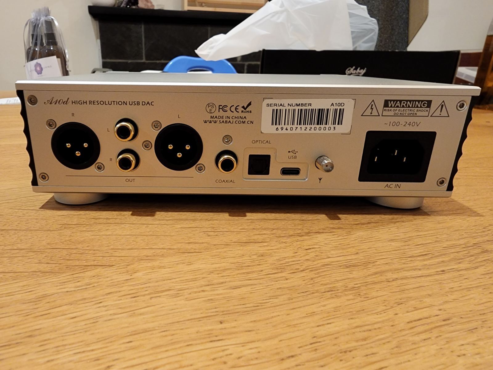 Sabah A10d DAC, preamp, headphone amp (2022 version) - Stereo, Home ...