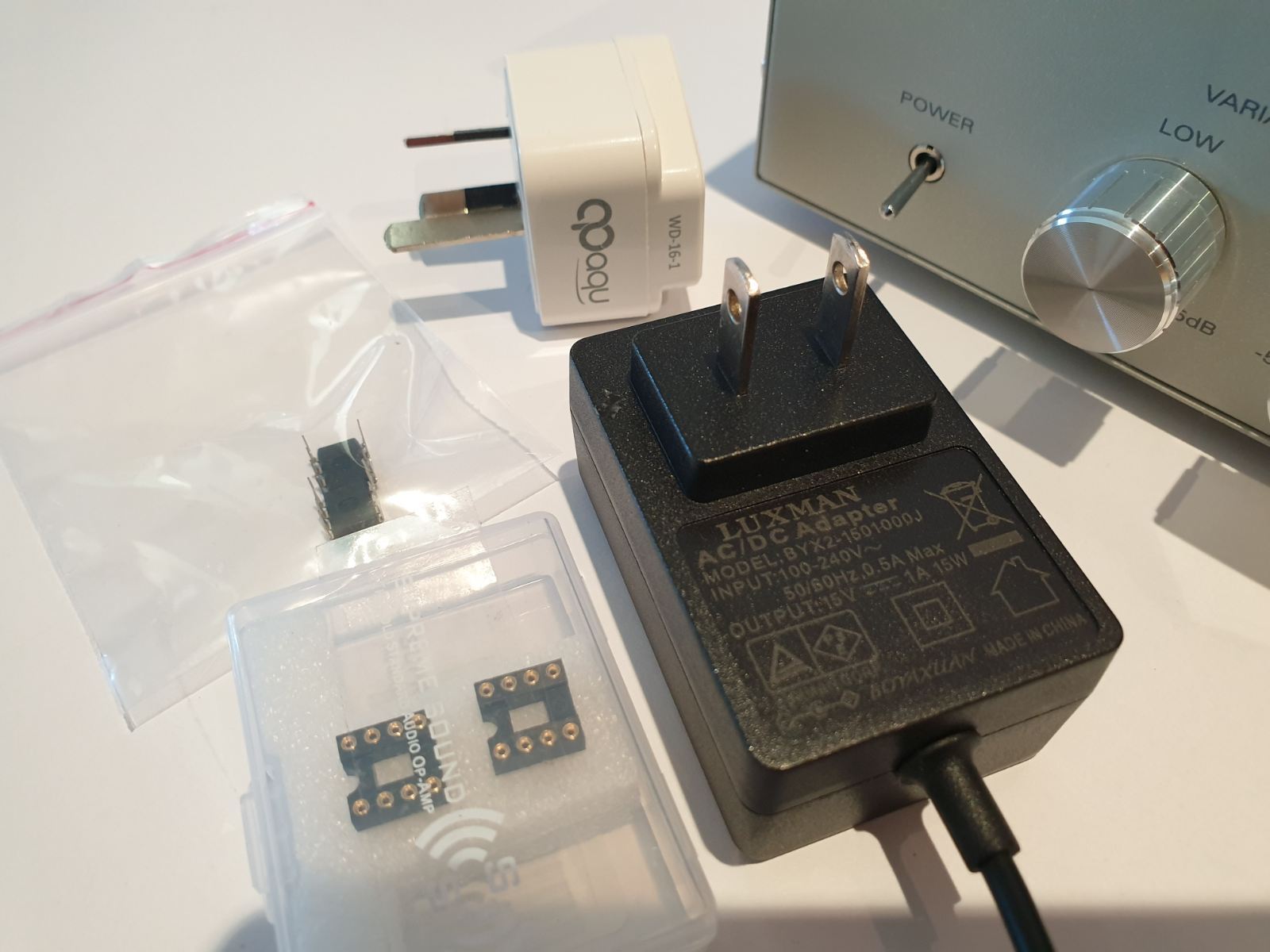 FS: Luxman LXV-OT10 Tube Phono Preamplifier w/upgraded Op Amps - Stereo ...