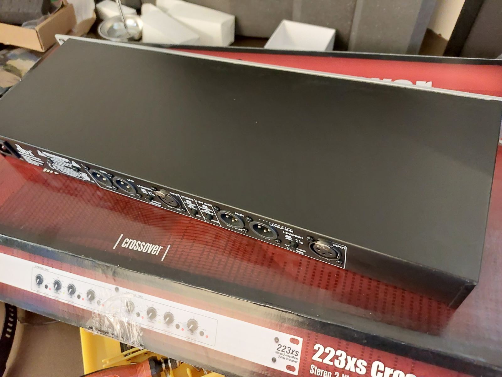 FS: DBX 223xs 2 way stereo, 3 way mono PRO active crossover - Stereo ...