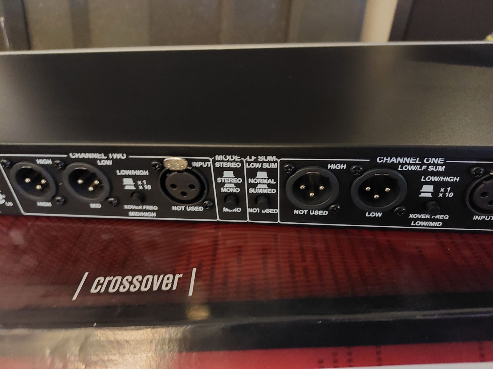 FS: DBX 223xs 2 way stereo, 3 way mono PRO active crossover - Stereo ...