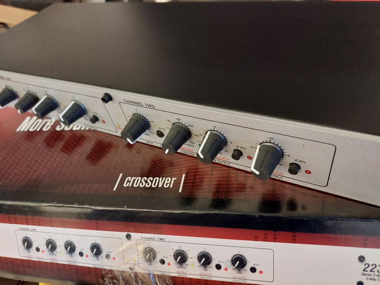 FS: DBX 223xs 2 way stereo, 3 way mono PRO active crossover - Stereo ...