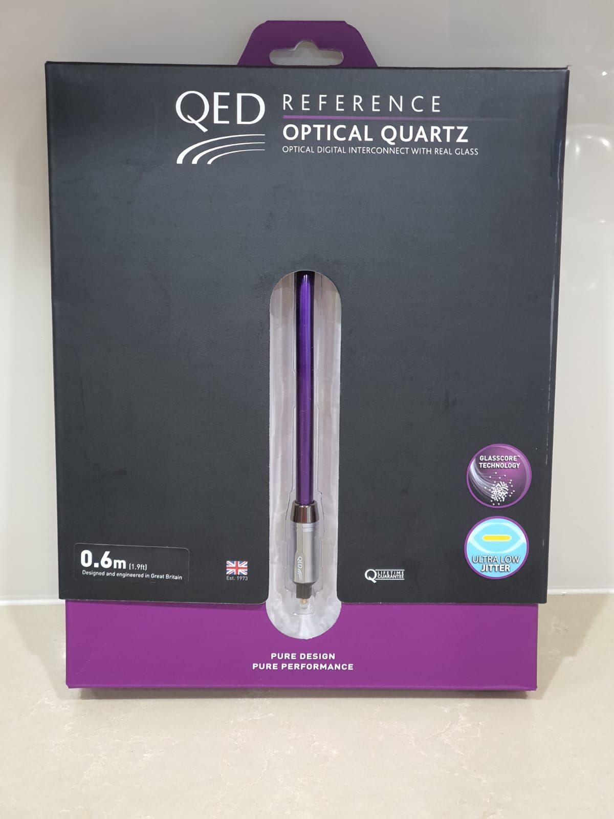 FS: QED Reference Optical Quartz Cable 0.6 m |﻿ Hi-Fi and Cinema Cables & Accessories
