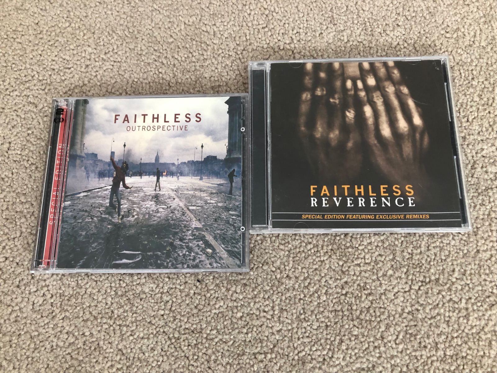 FS: Faithless - Lot of 2 CD’s - Vinyl, CD, and Blu-ray - StereoNET