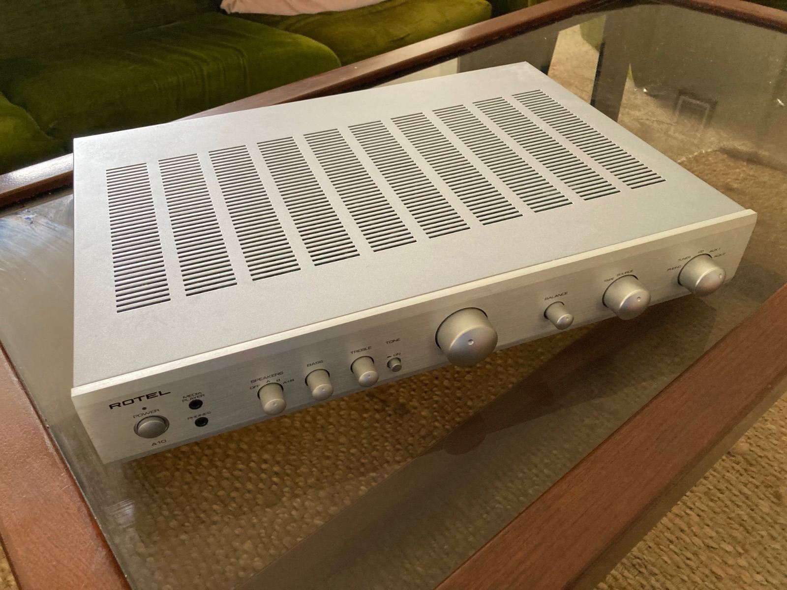 FS: Rotel A10 Integrated Amplifier - Silver - Stereo, Home Cinema ...