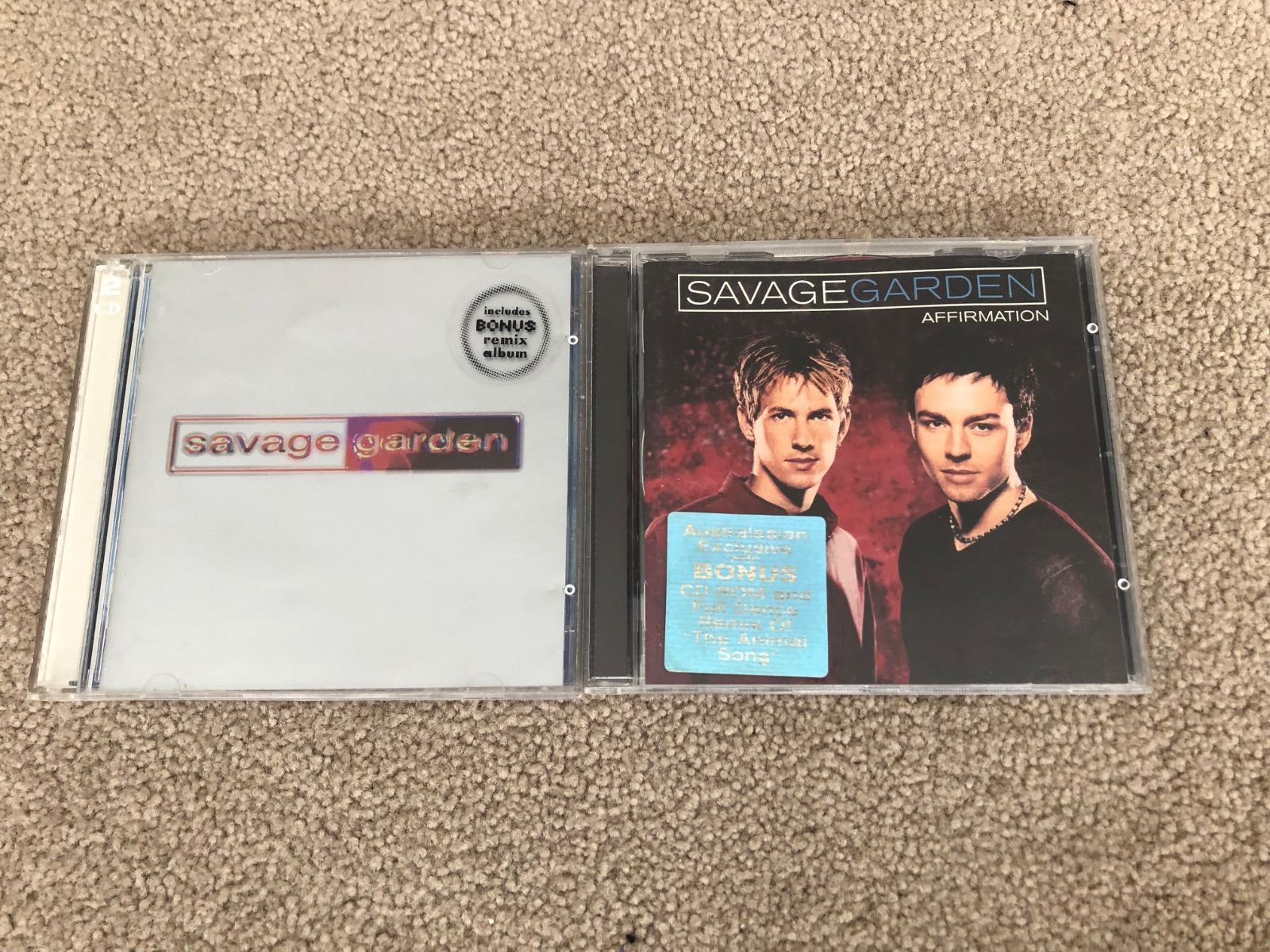 FS: Savage Garden - Lot of 2 CD’s - Vinyl, CD, and Blu-ray - StereoNET