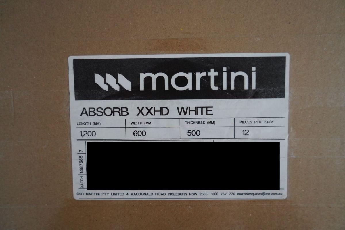 Martini Absorb XXHD (60kg/m3) - Classifieds - All Other - StereoNET