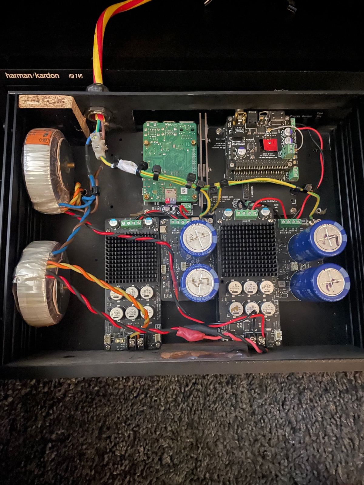 Hand built Streamer Raspberry pi and Ian Canada boards |﻿ Stereo, Home ...