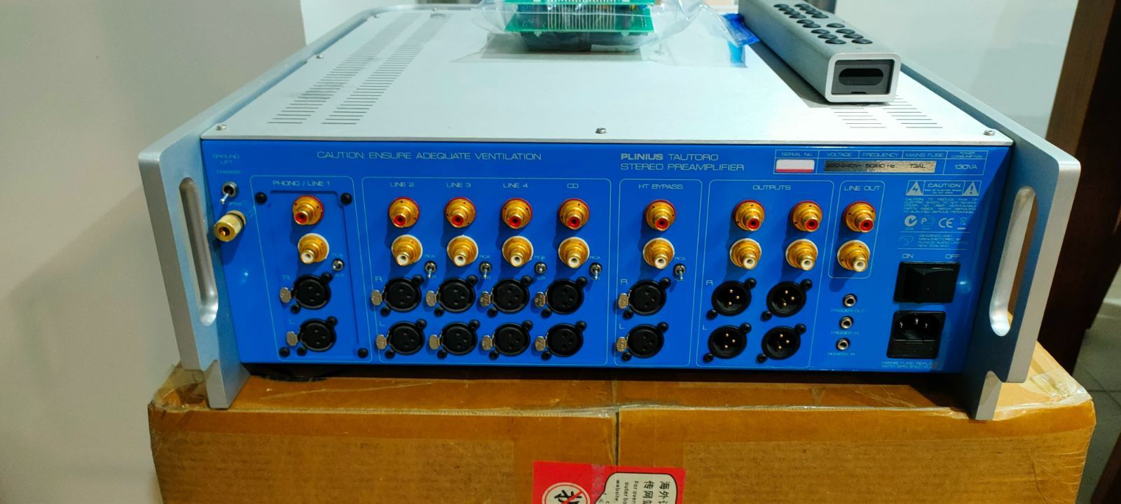 Plinius Tautoro Pre Amp - Stereo, Home Cinema, Headphones Components ...