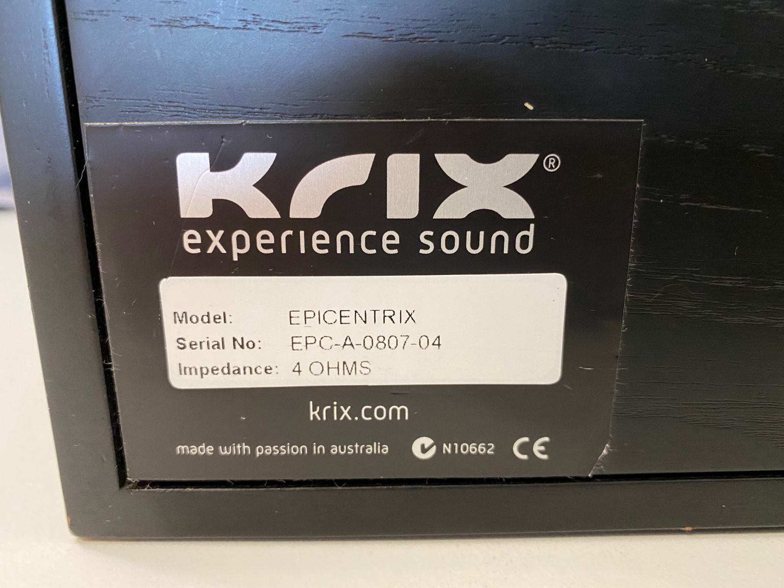 FS: KRIX Epicentrix MK1 - Stereo, Home Cinema, Headphones Components ...