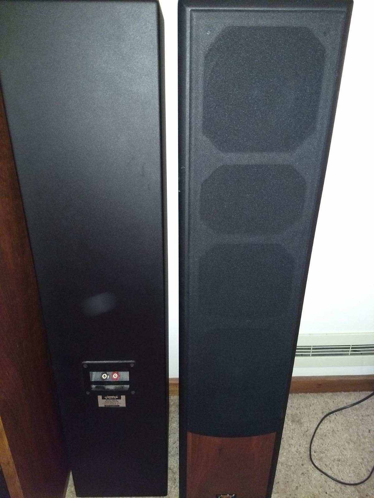 FS: Sonique SAV-4 Floor Standing Speakers - Stereo, Home Cinema ...