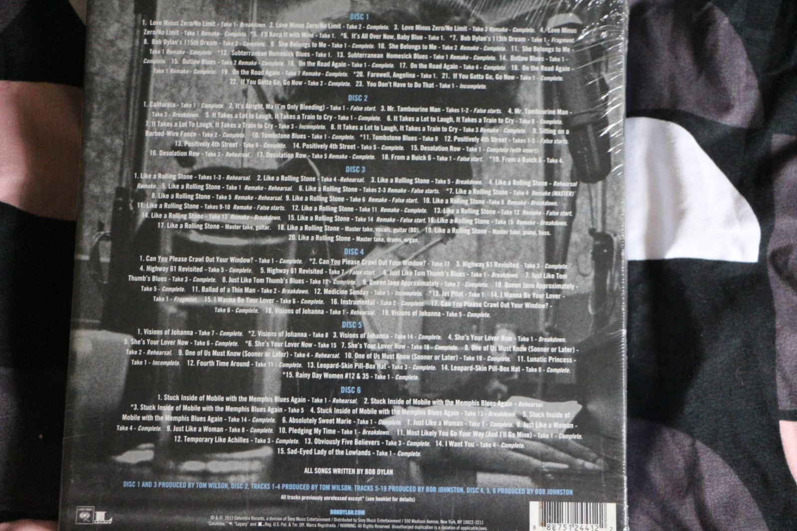 Bob Dylan Deluxe The Cutting Edge CD Boxset - Vinyl, CD, and Blu-ray ...