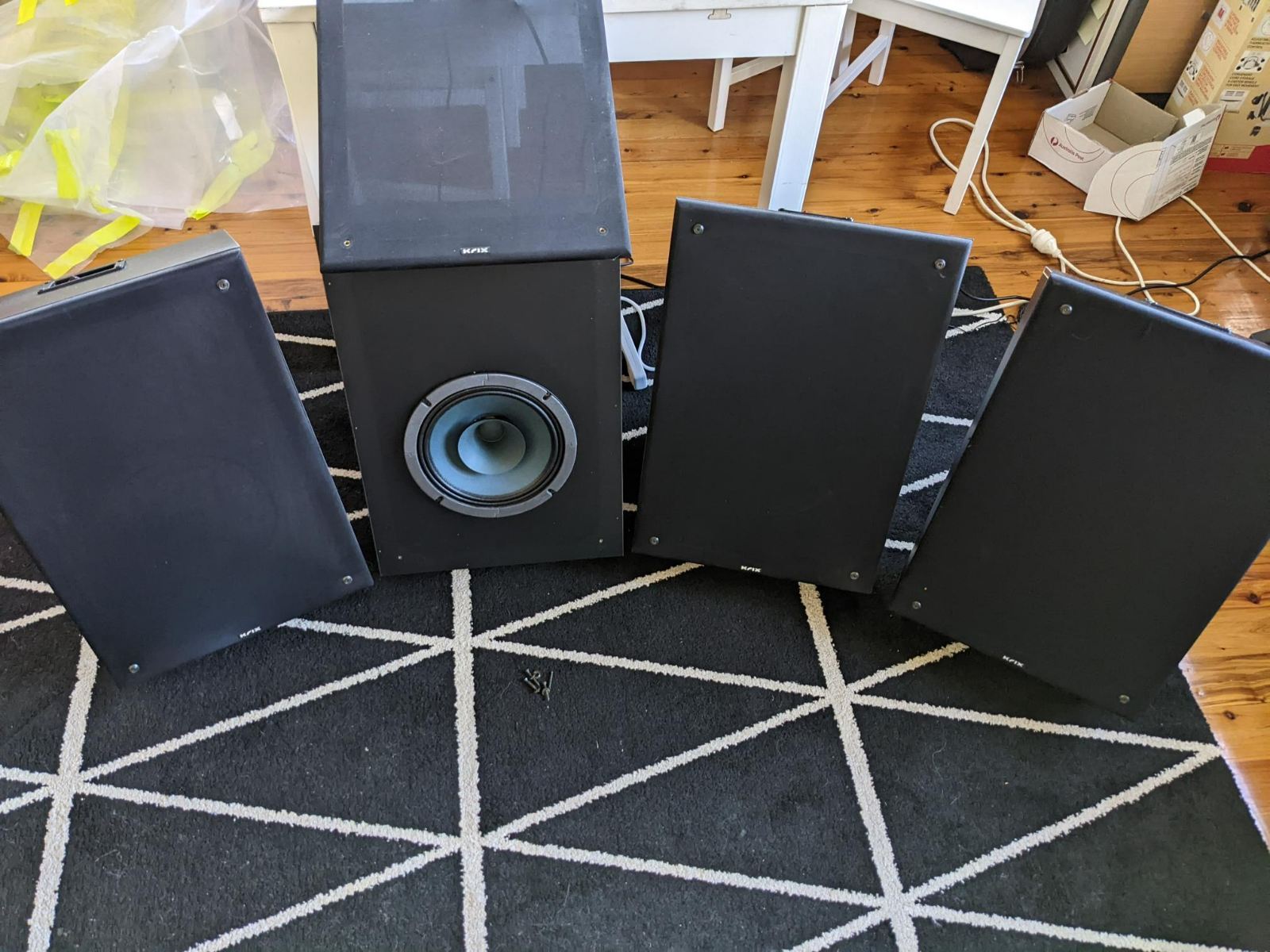 FS: ** Price Drop** Krix KX-1070 Surround Cinema Speakers x4 - Stereo ...