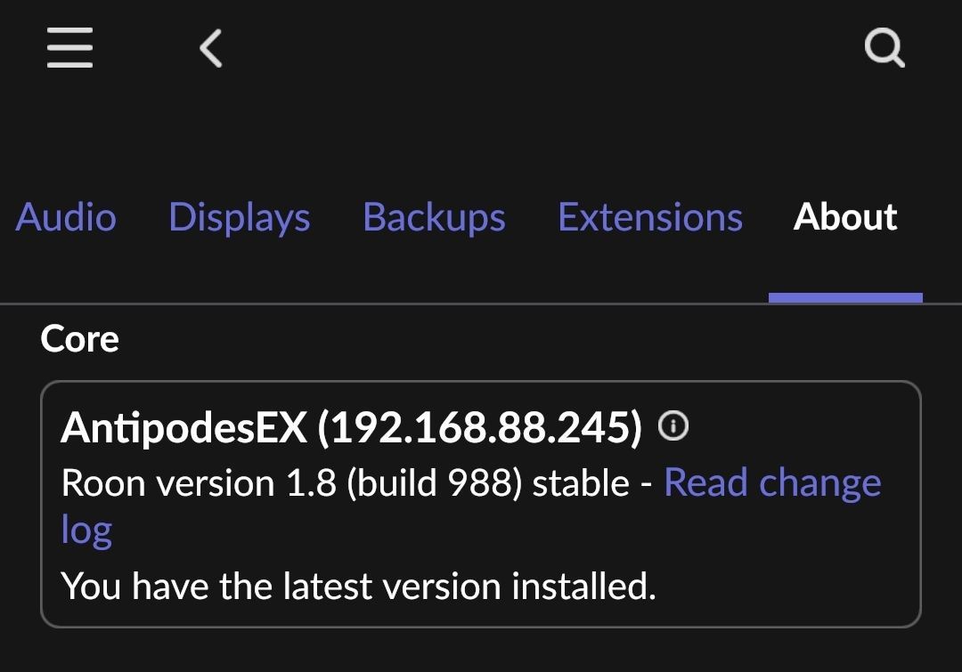 Roon Discussion Thread - Page 59 - Music Streaming Platforms - StereoNET