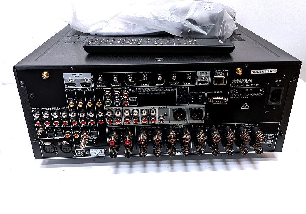 Yamaha RX-A3080 AV Receiver - Commercial Classifieds - StereoNET