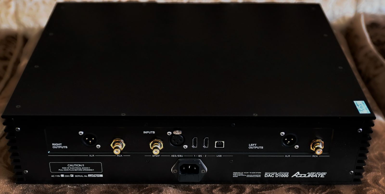 FS: Brand new Accurate Ultimate D1000 solid state R2R ladder DAC ...