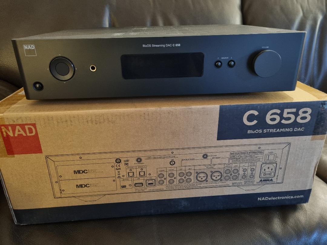 FS: NAD C658 Streamer & Preamp with DIRAC |﻿ Stereo, Home Cinema, Headphones Components