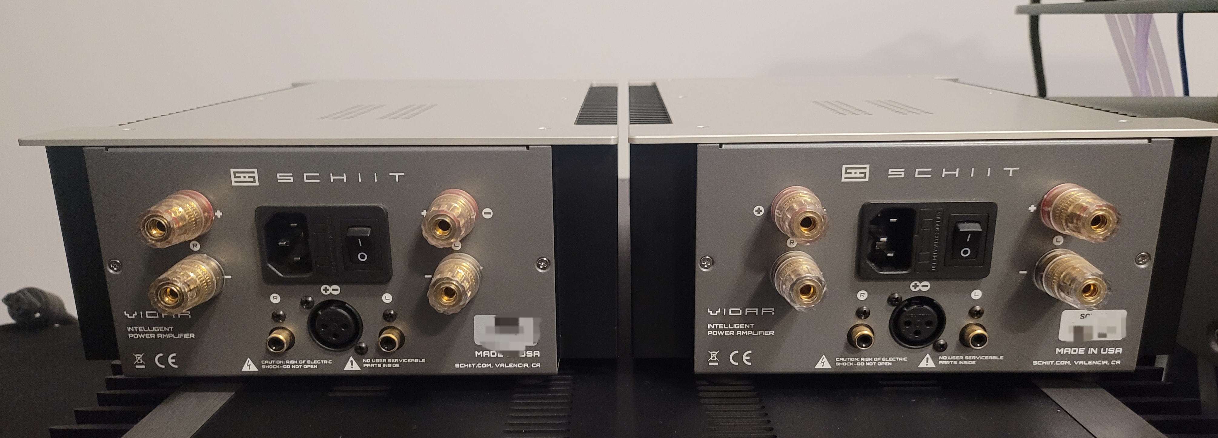 2x SCHIIT VIDAR STEREO/MONO POWER AMPLIFIER |﻿ Stereo, Home Cinema ...