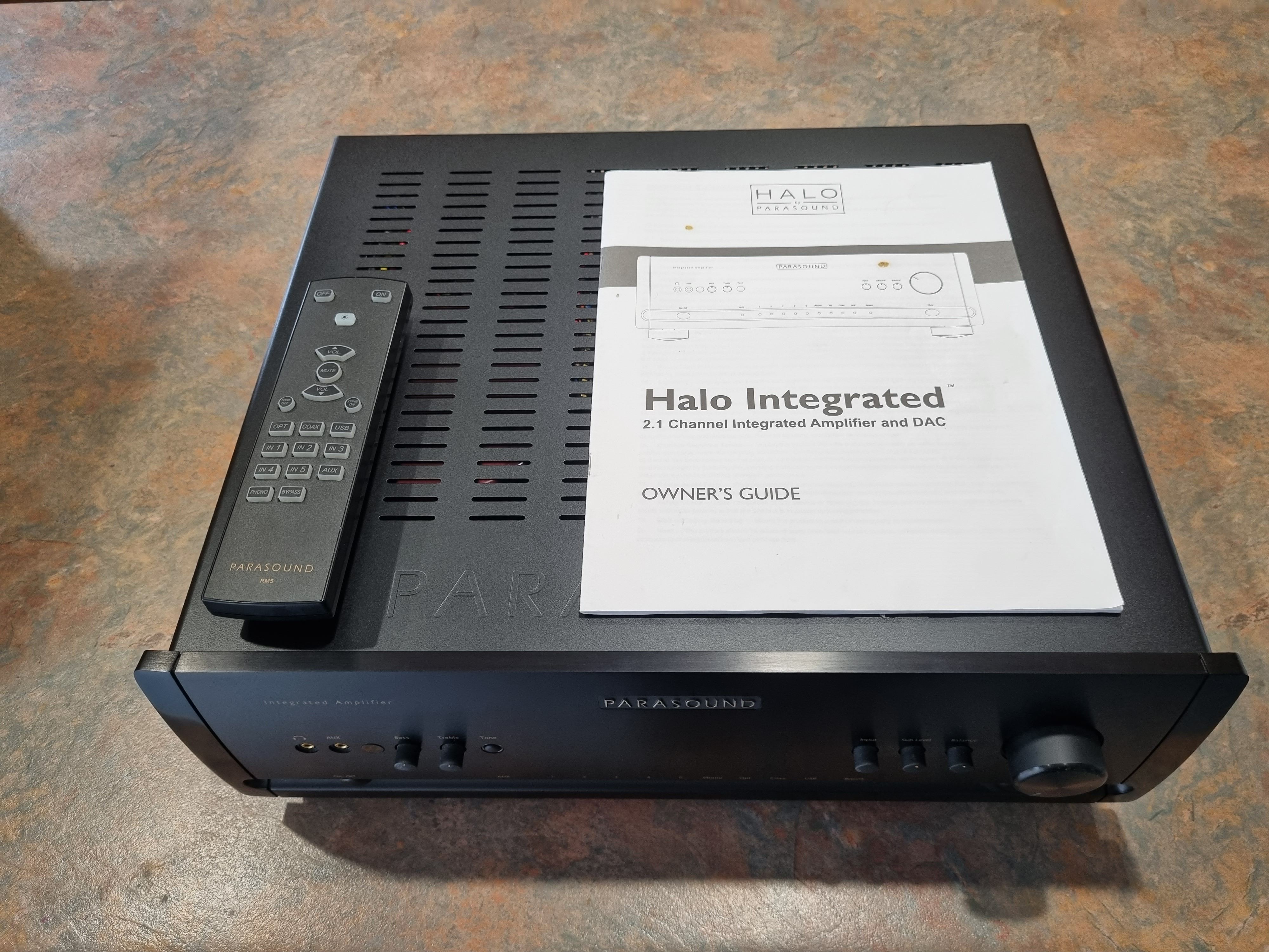 FS: Parasound HALO Integrated Amplifier. |﻿ Stereo, Home Cinema ...