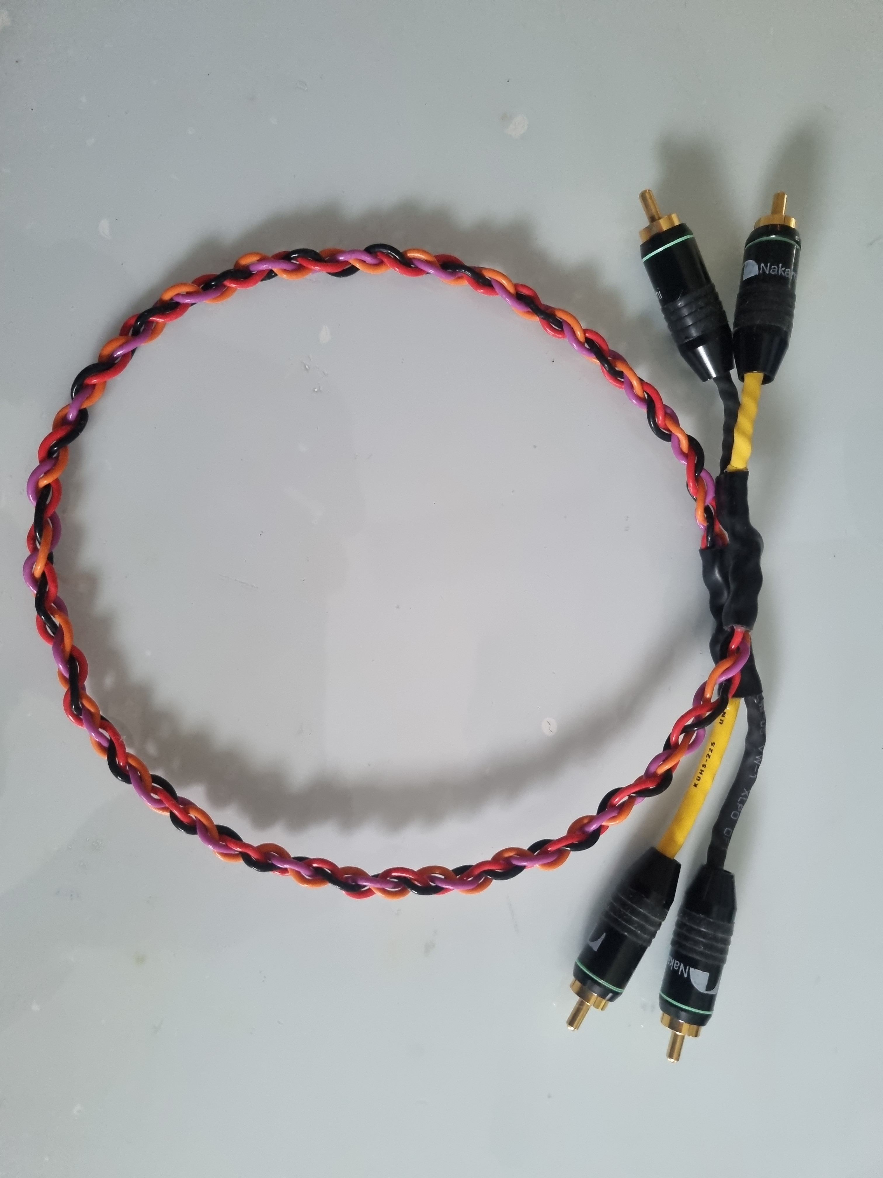 Twisted Pair RCA Cable | Hi-Fi and Cinema Cables & Accessories Twisted Pair RCA Cable | Hi-Fi and Cinema Cables & Accessories
