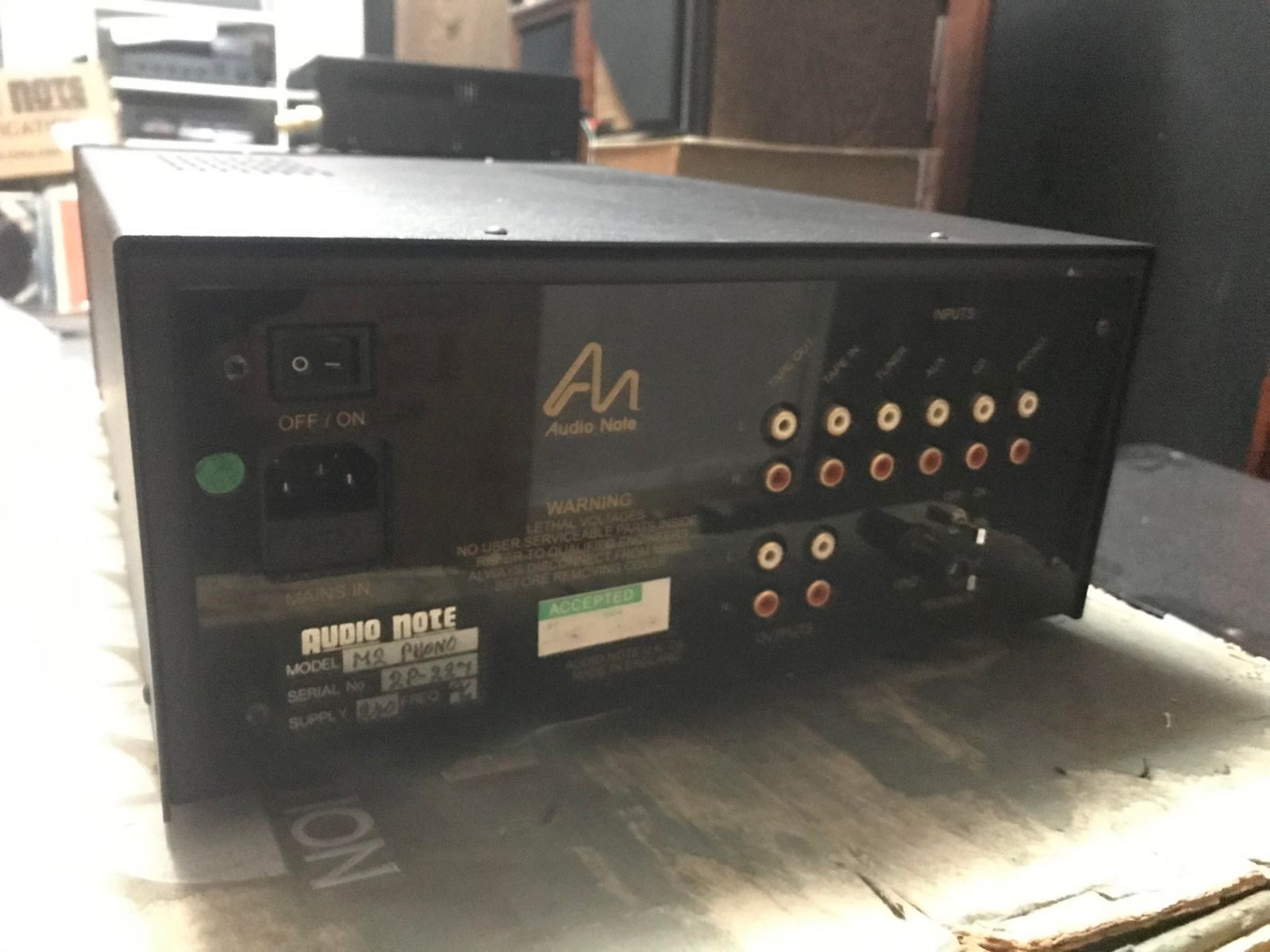 FS: Audio Note M2 Phono Preamplifier and Linestage - Stereo, Home ...