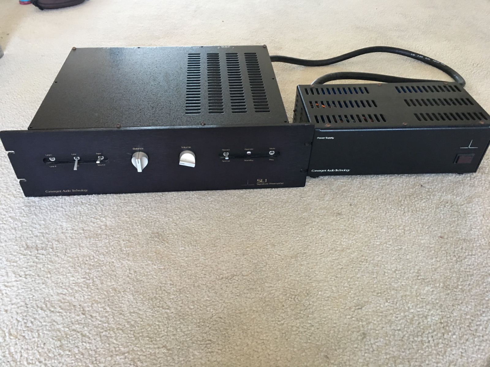 FS: Convergent Audio Technology (‘CAT’) SL1 Signature Preamp - Stereo ...