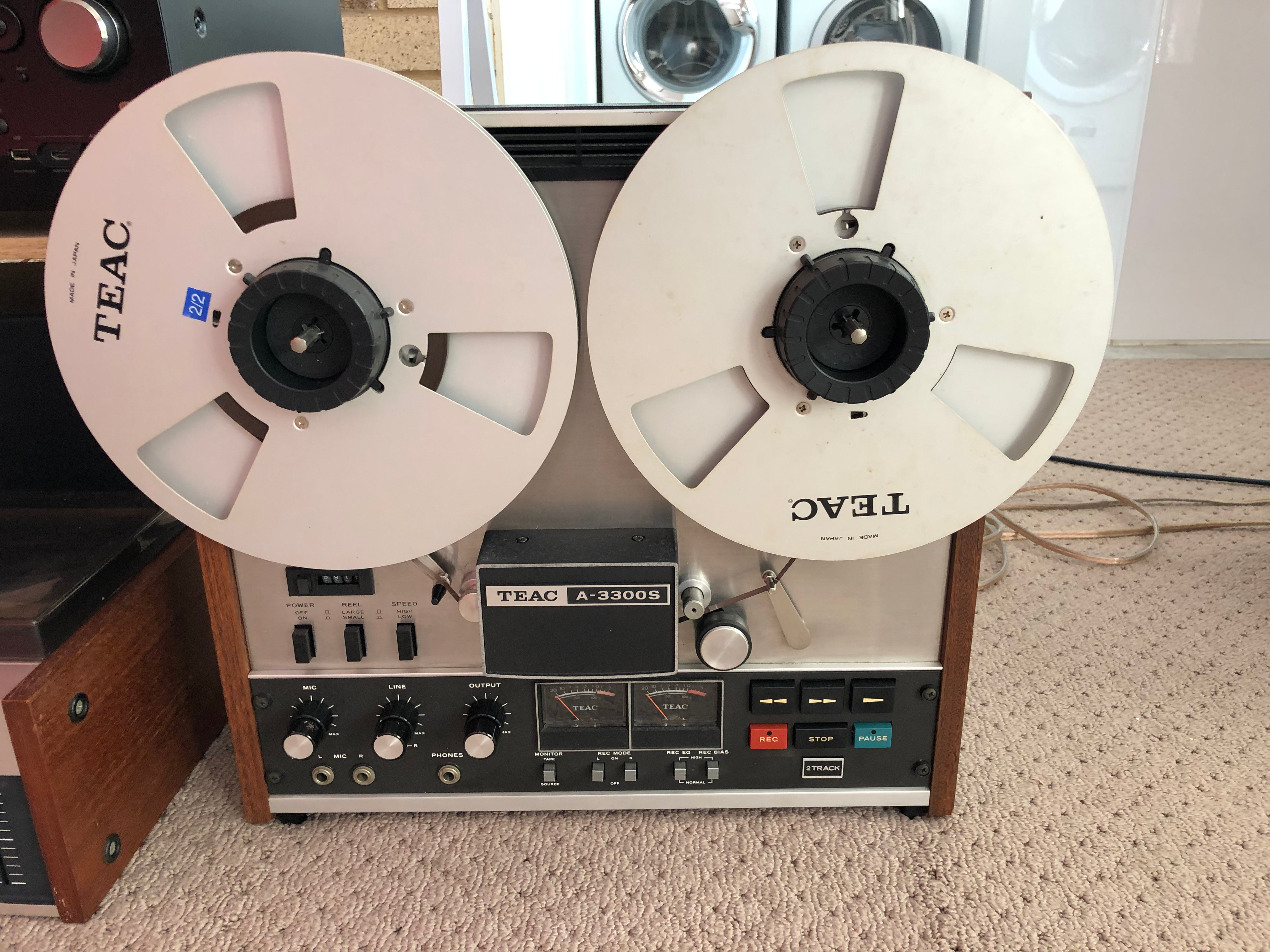 FS: TEAC A3300S-2T 2-Track Master Recorder |﻿ Stereo, Home Cinema ...