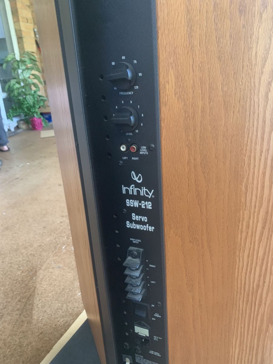 FS: Infinity RS1b speakers system |﻿ Stereo, Home Cinema, Headphones ...