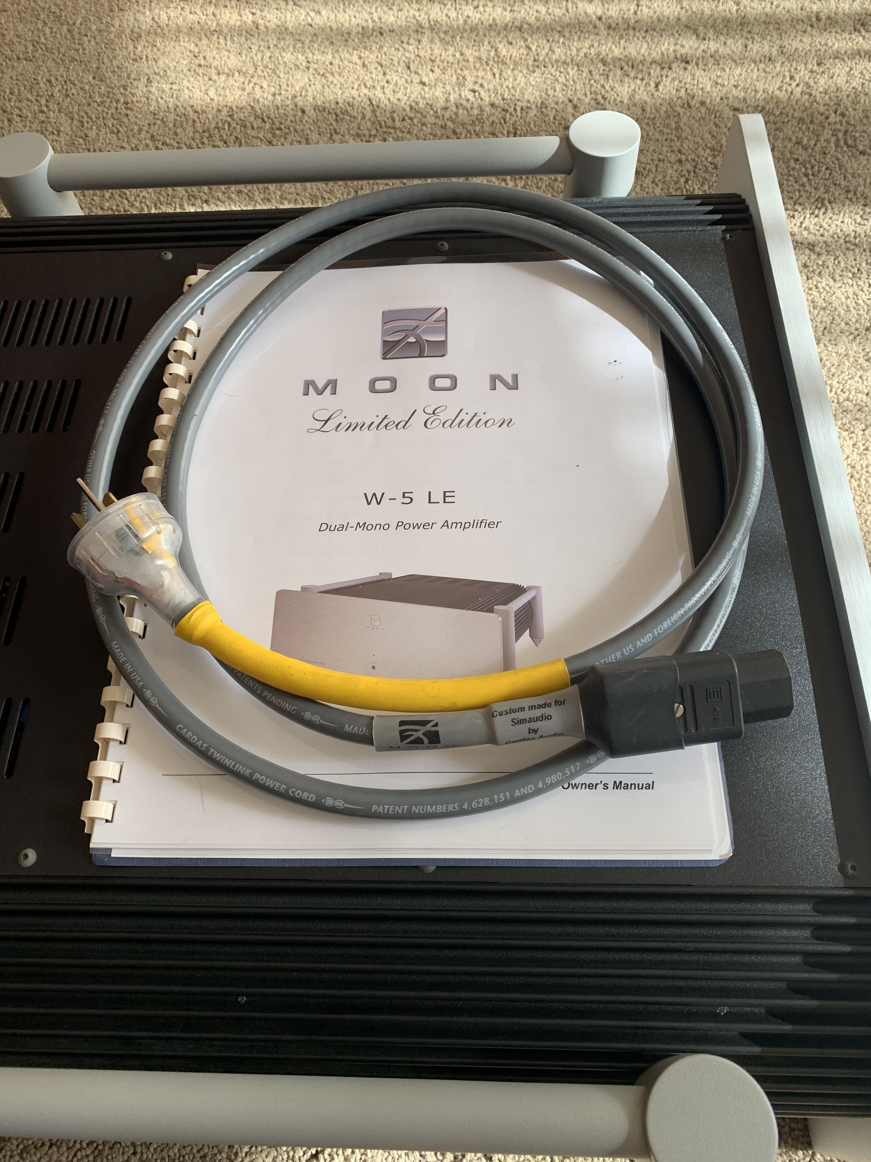 FS: Simaudio Moon W5 Limited Edition Power Amplifier - Stereo, Home ...