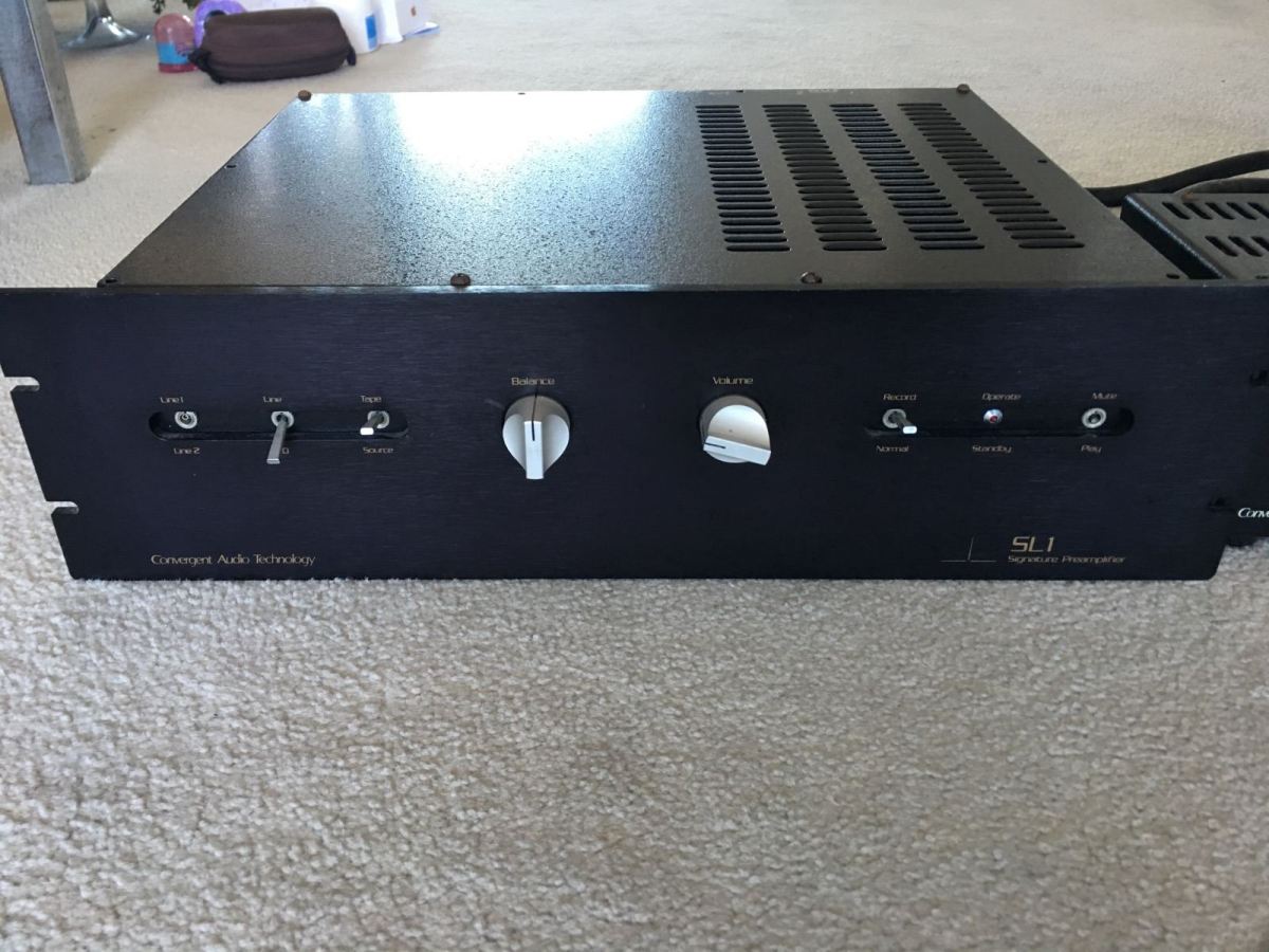 FS: Convergent Audio Technology (‘CAT’) SL1 Signature Preamp - Stereo ...