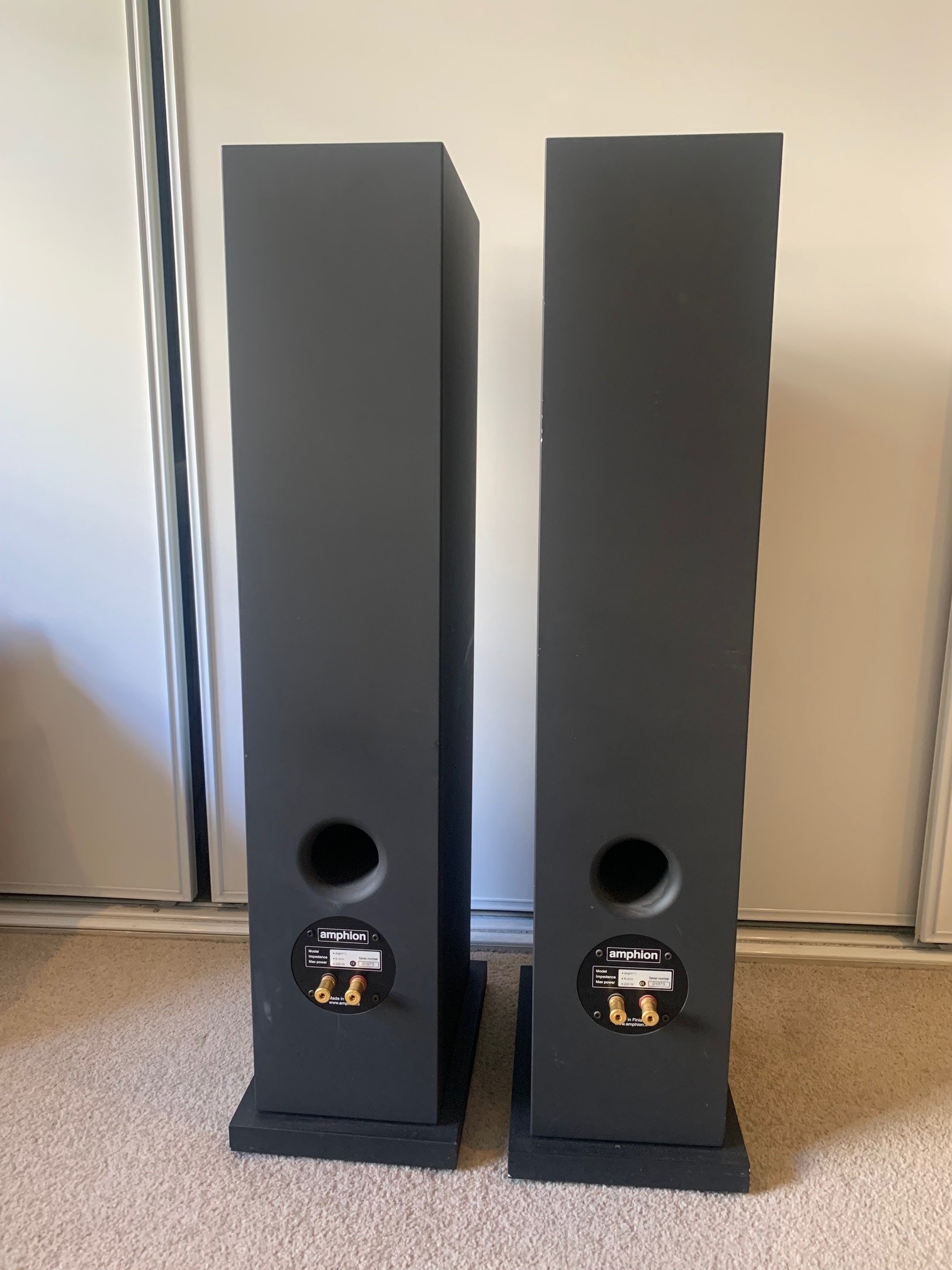 SOLD ELSEWHERE: Amphion Argon 3L Floorstanding Speakers - Stereo, Home Cinema, Headphones ...