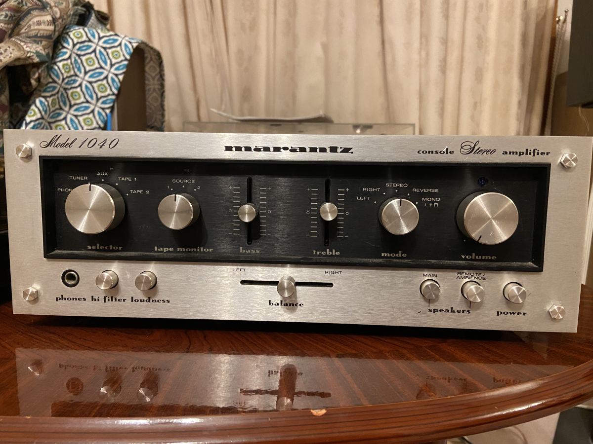 FS: Marantz 1040 Console Stereo Amplifier |﻿ Stereo, Home Cinema ...