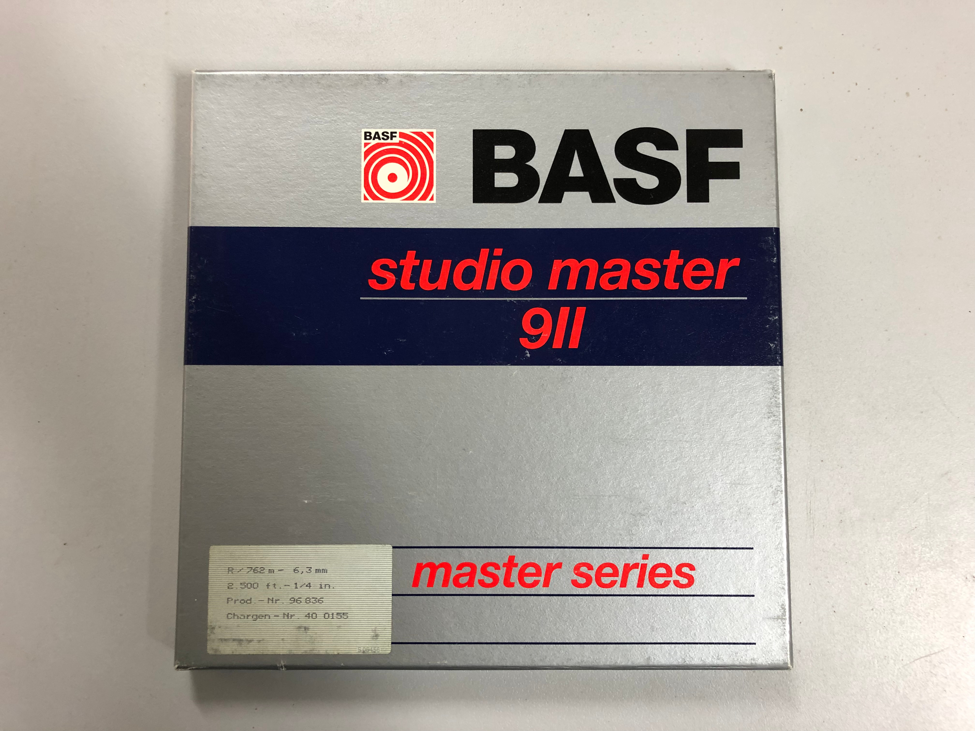 FS: B.A.S.F. 10.5" Reel - Hi-Fi and Cinema Cables & Accessories - StereoNET