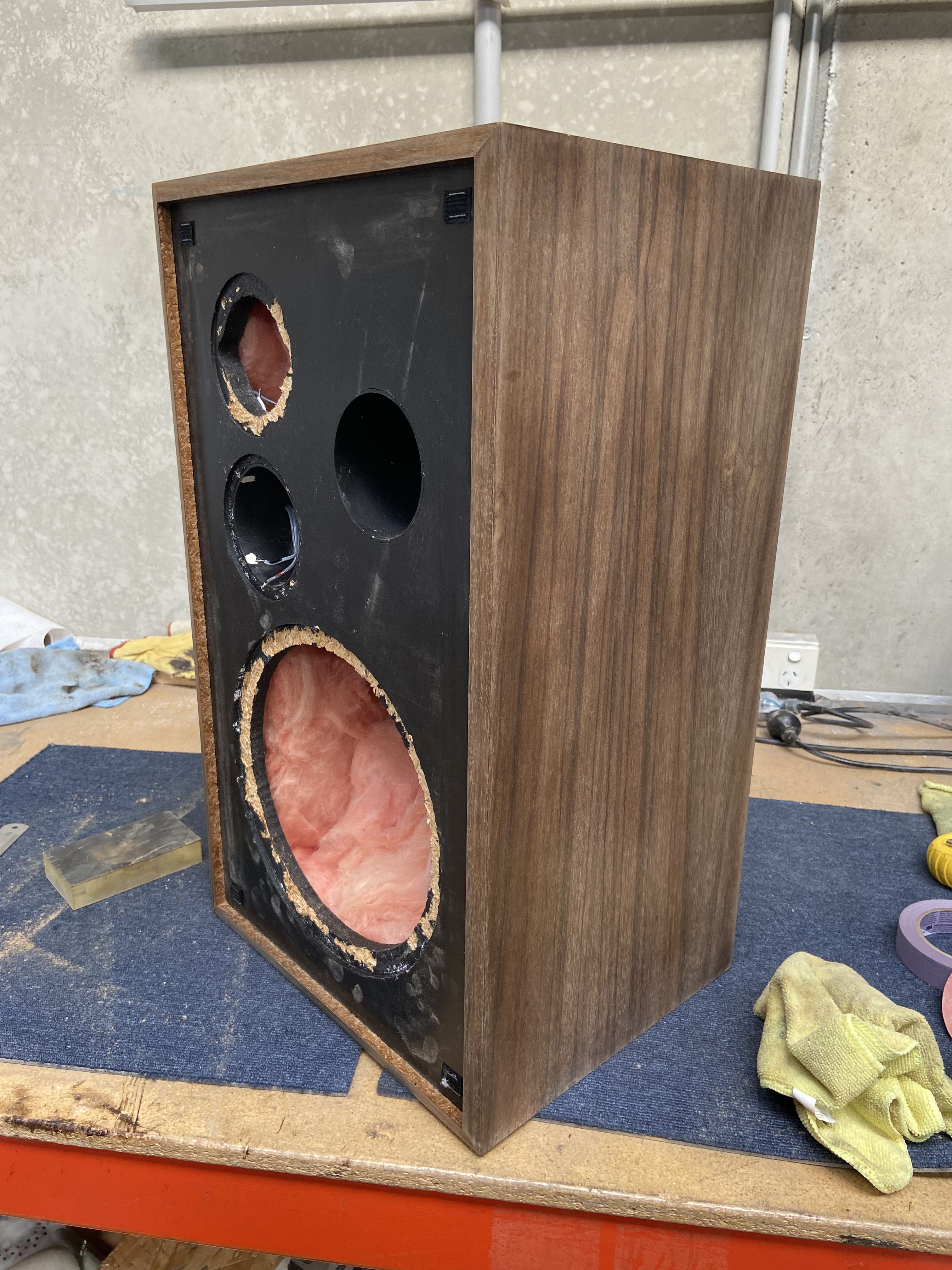 SOLD ELSEWHERE: Interdyn P33 speakers restored - Stereo, Home Cinema ...