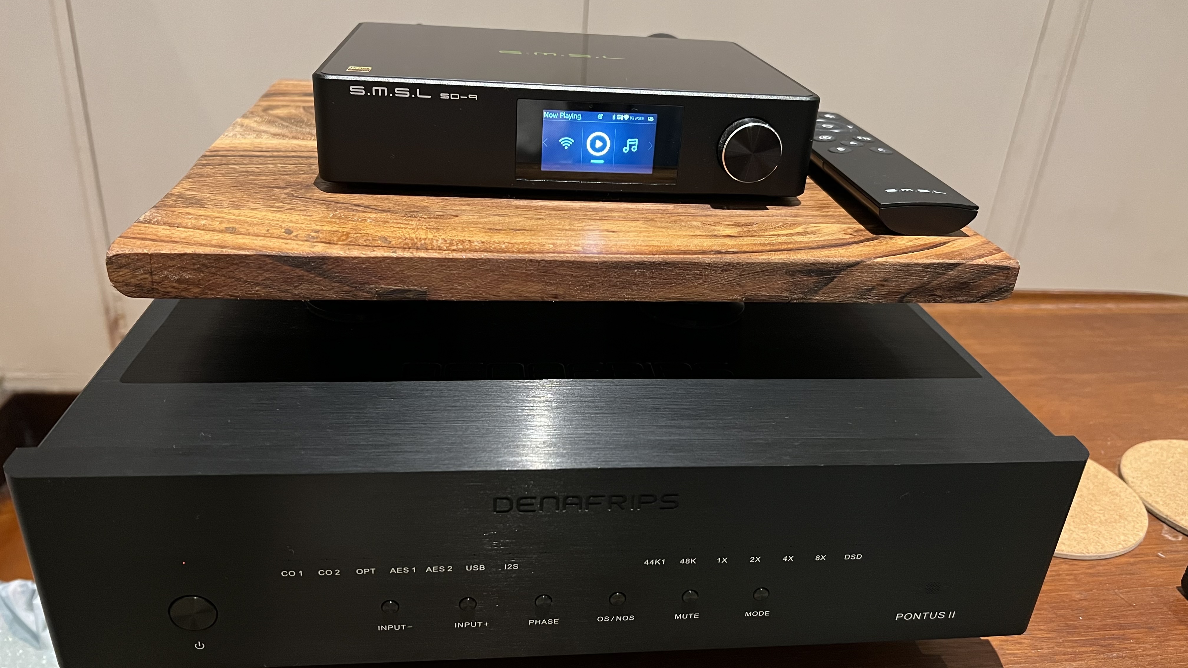 Denafrips Pontus II DAC and SMSL SD-9 Streamer Package - Stereo, Home ...