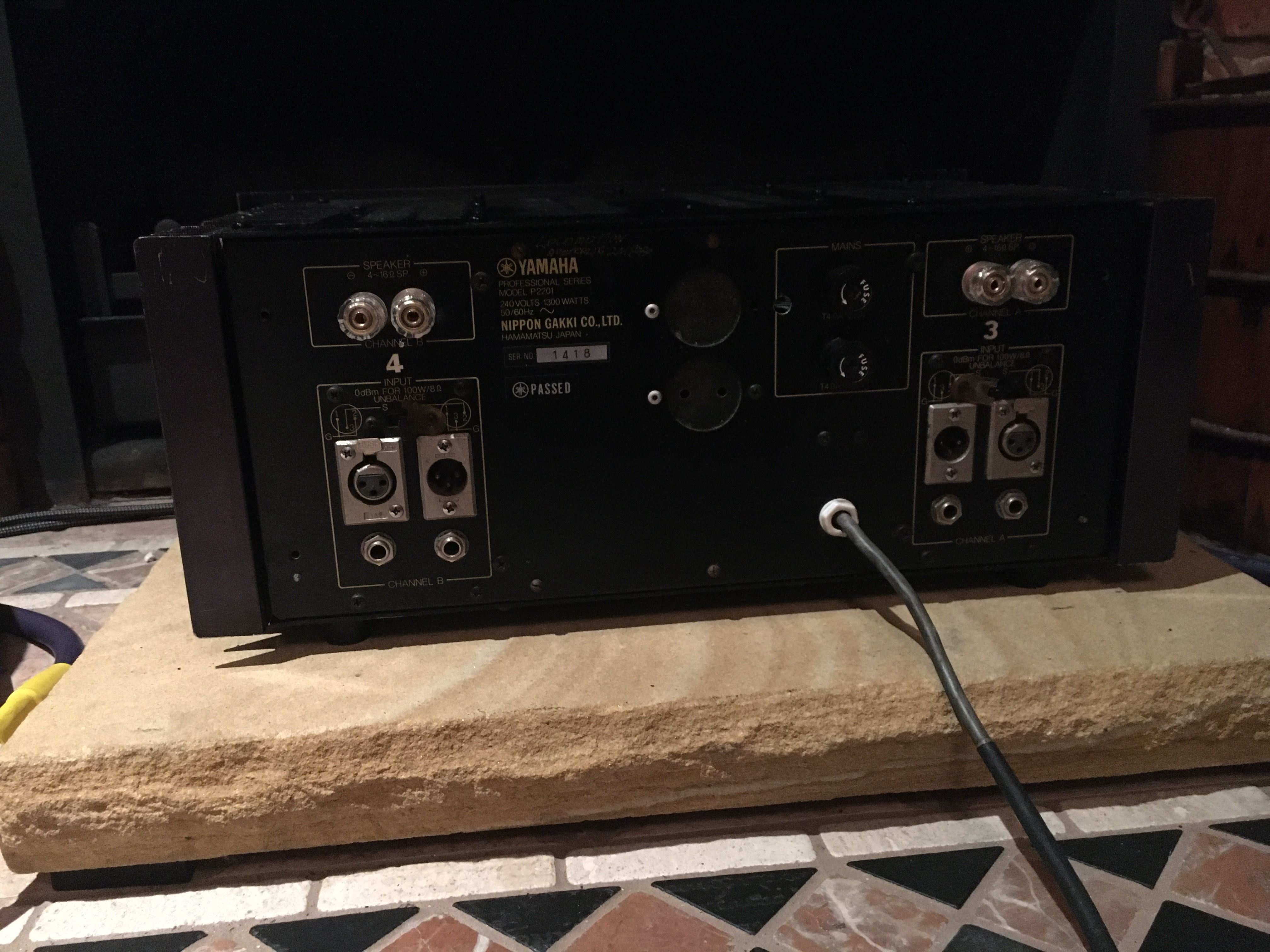 FS: Yamaha P2201 Power Amplifier - price drop - Stereo, Home Cinema ...