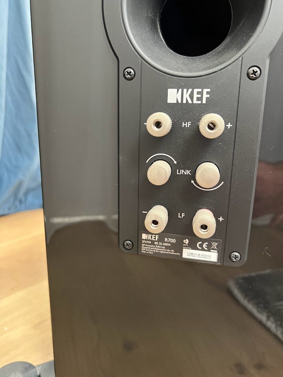 KEF R700 Floorstanding Speakers - Gloss Black - Stereo, Home Cinema ...