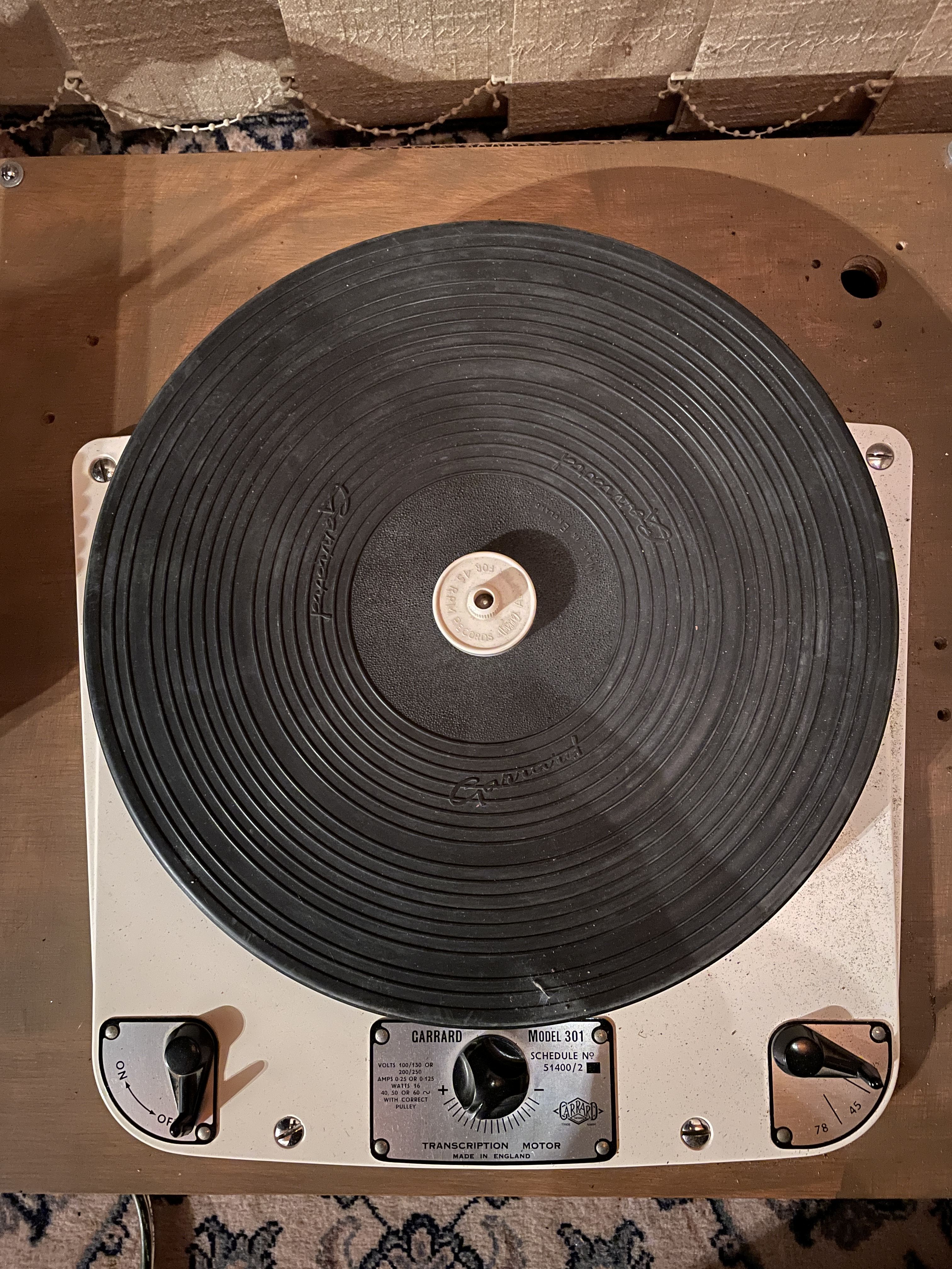 FS: Garrard 301 Turntable |﻿ Stereo, Home Cinema, Headphones Components