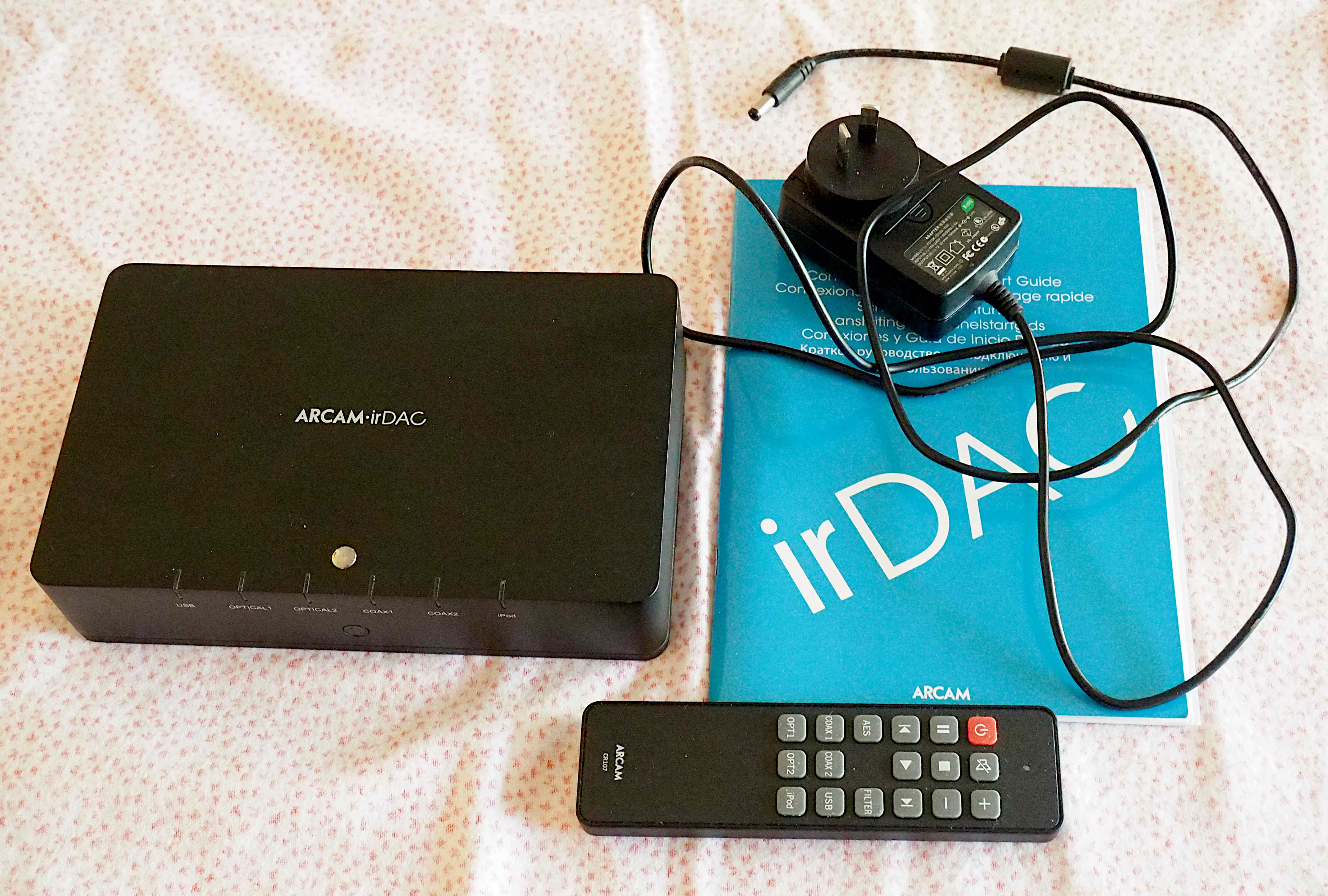 Arcam irDac with remote control. |﻿ Stereo, Home Cinema, Headphones ...
