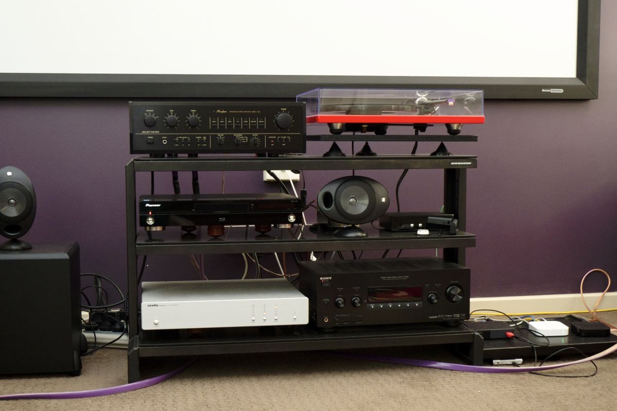 FS: Sound Organisation UK Made HiFi Rack - Hi-Fi and Cinema Cables ...