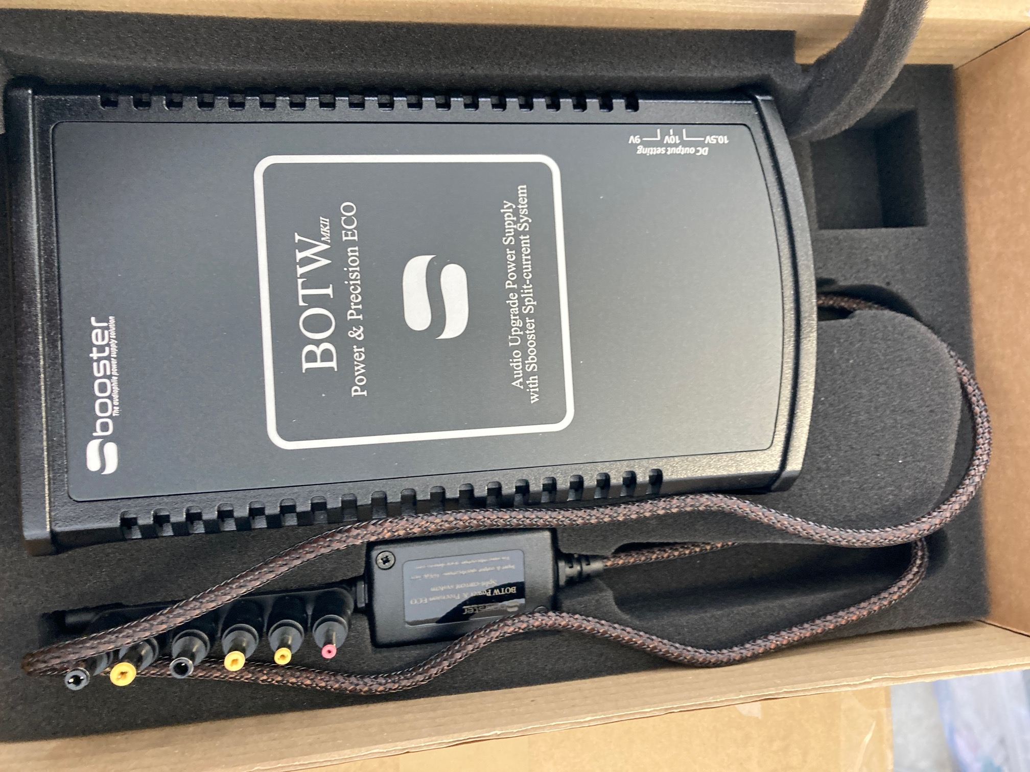 1x S booster mk2 and 1x S booster mk1 9-10.5 volts - Hi-Fi and Cinema ...