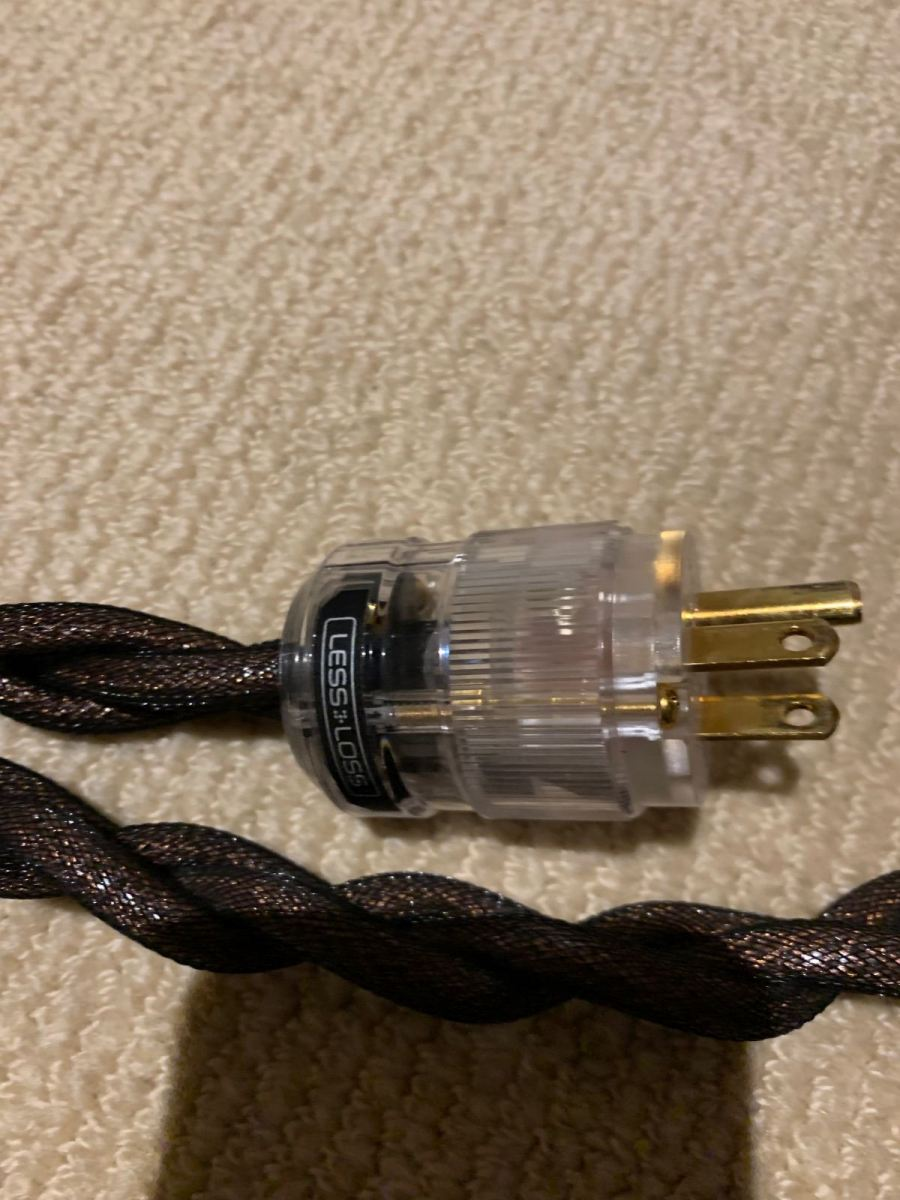 Lessloss Cmarc 2m power cable - Hi-Fi and Cinema Cables & Accessories ...