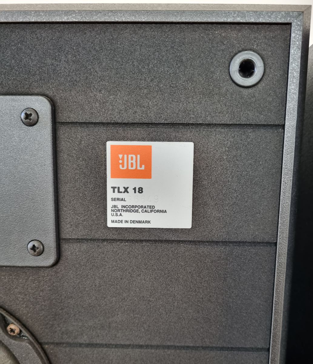 SOLD ELSEWHERE: JBL TLX 18 Three-way loudspeakers - Stereo, Home Cinema ...