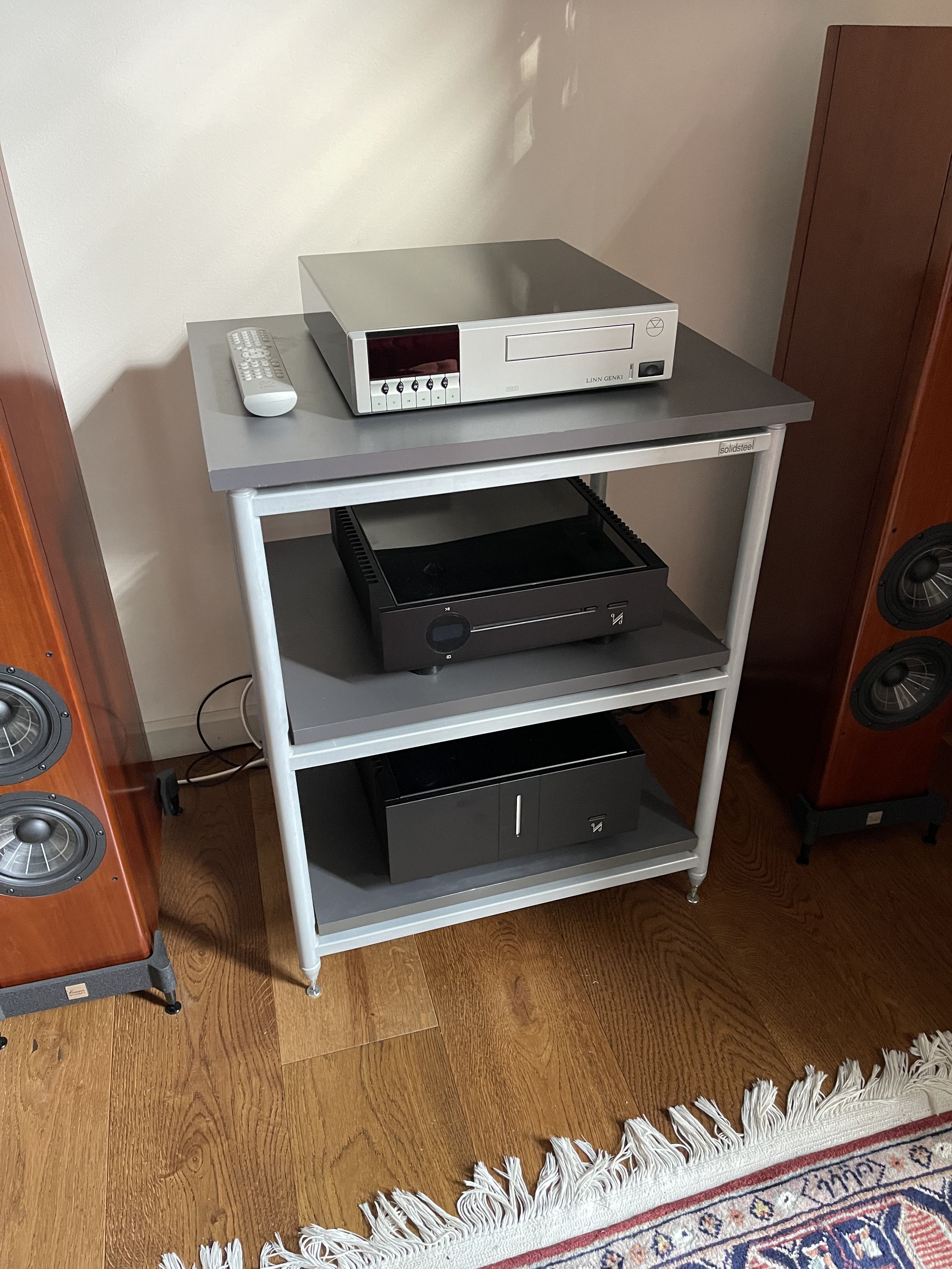 Solidsteel three shelf Hifi Rack - Hi-Fi and Cinema Cables ...