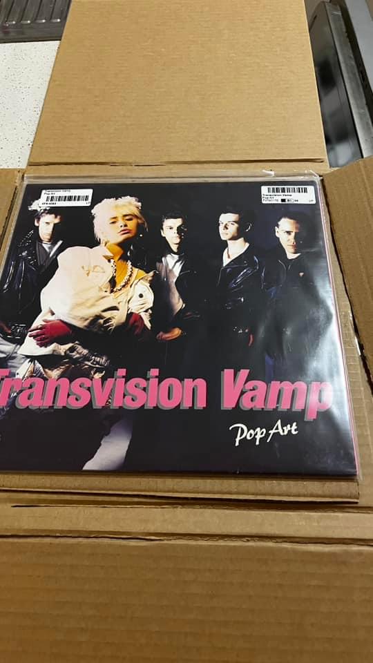 Transvision Vamp Pop Art Picture Disc SIGNED by Wendy James - Vinyl, CD ...