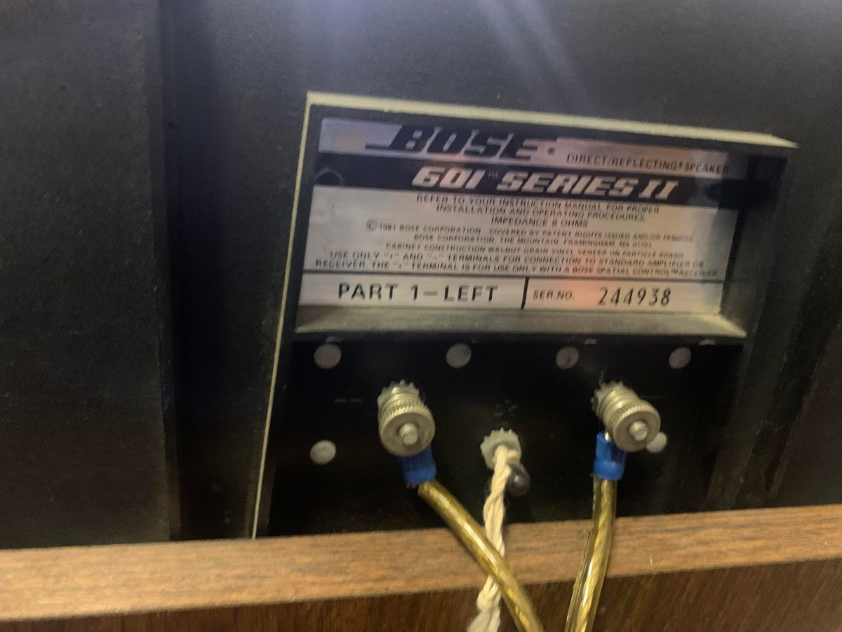 Bose 601 Series 2 speakers. - Stereo, Home Cinema, Headphones ...